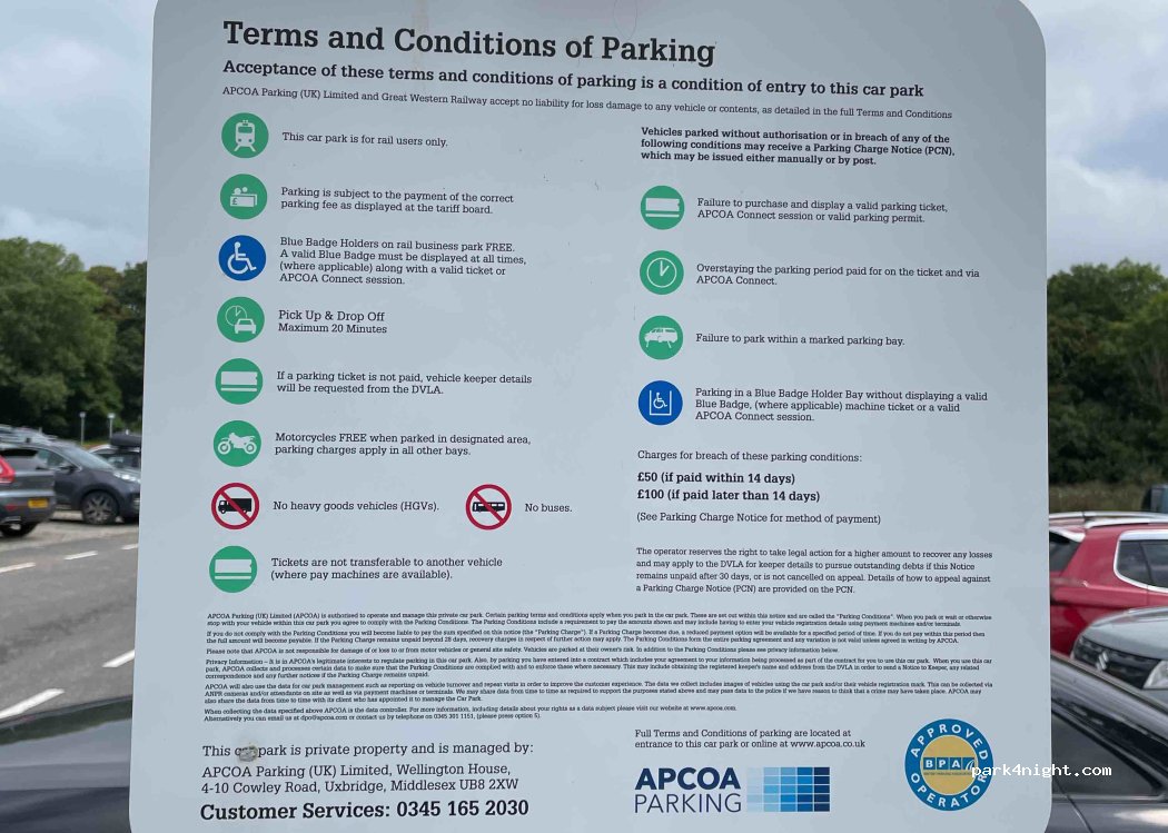 park4night - (TR27 6JW) St Erth - Station Approach