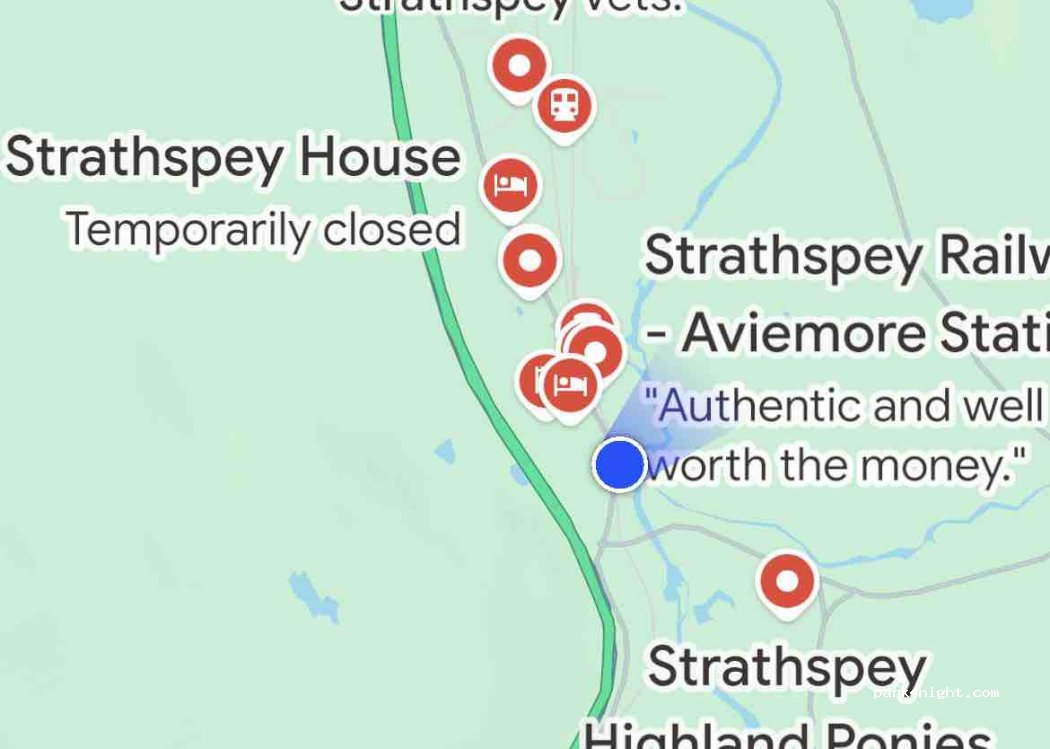 park4night - (PH22 1PX) Aviemore - B970