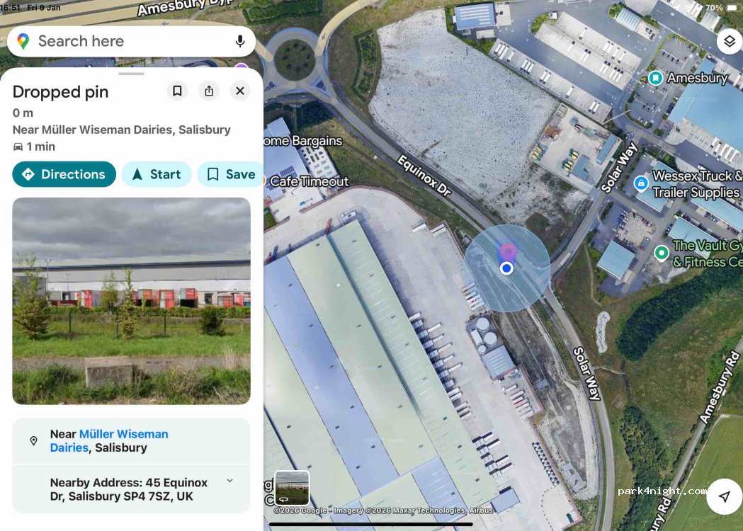 park4night - (SP4 7SZ) Bulford - Solar Way