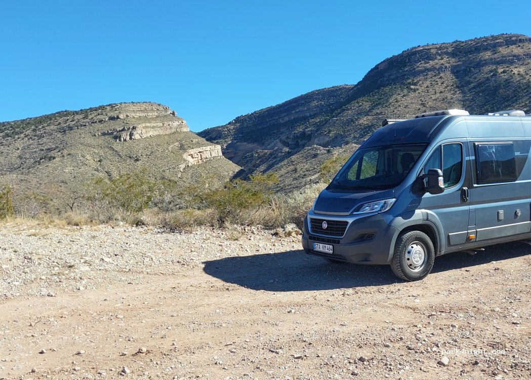 park4night - (88325) La Luz - Steep Hill Road