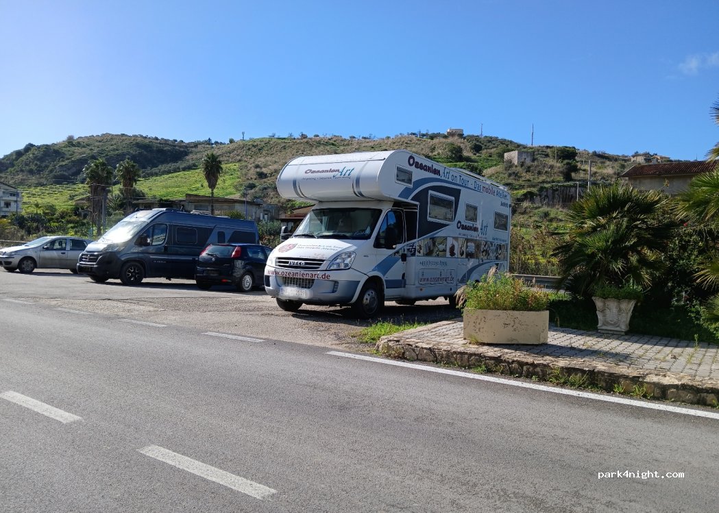 park4night - (92010) Montallegro - Strada statale Sud Occidentale Sicula